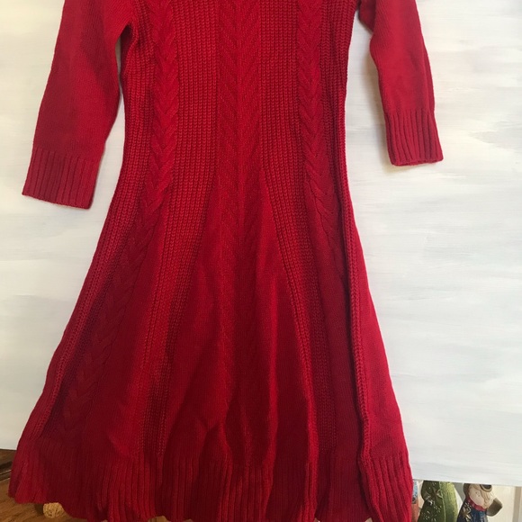 Iz Byer | Dresses | Nwot Iz Byer 34 Long Sleeves Red Dress | Poshmark